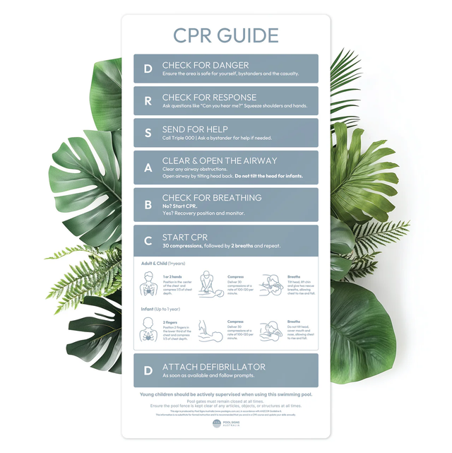 CPR Pool Signs that are both durable & compliant – Pool Signs Australia