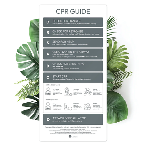 CPR Pool Signs that are both durable & compliant – Pool Signs Australia